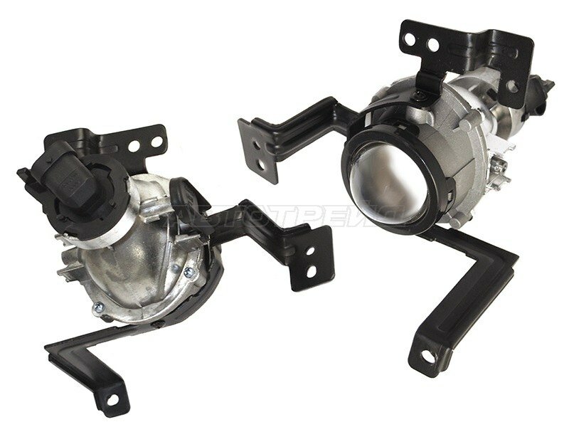 Фара противотуманная SAT ST2232043L, для KIA Sportage, передняя, левая, LED/галоген