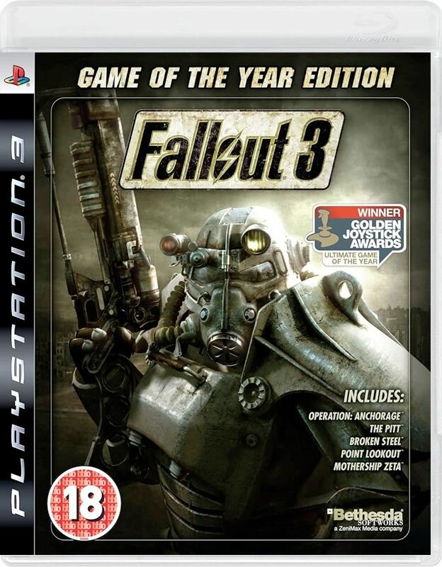 Игра Fallout 3. Game of the Year Edition (английская версия) для PS3