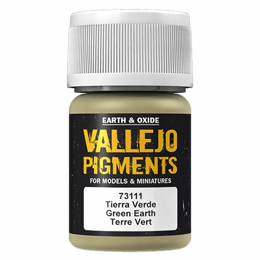 Пигмент Vallejo PIGMENT 111-35ML. GREEN EARTH