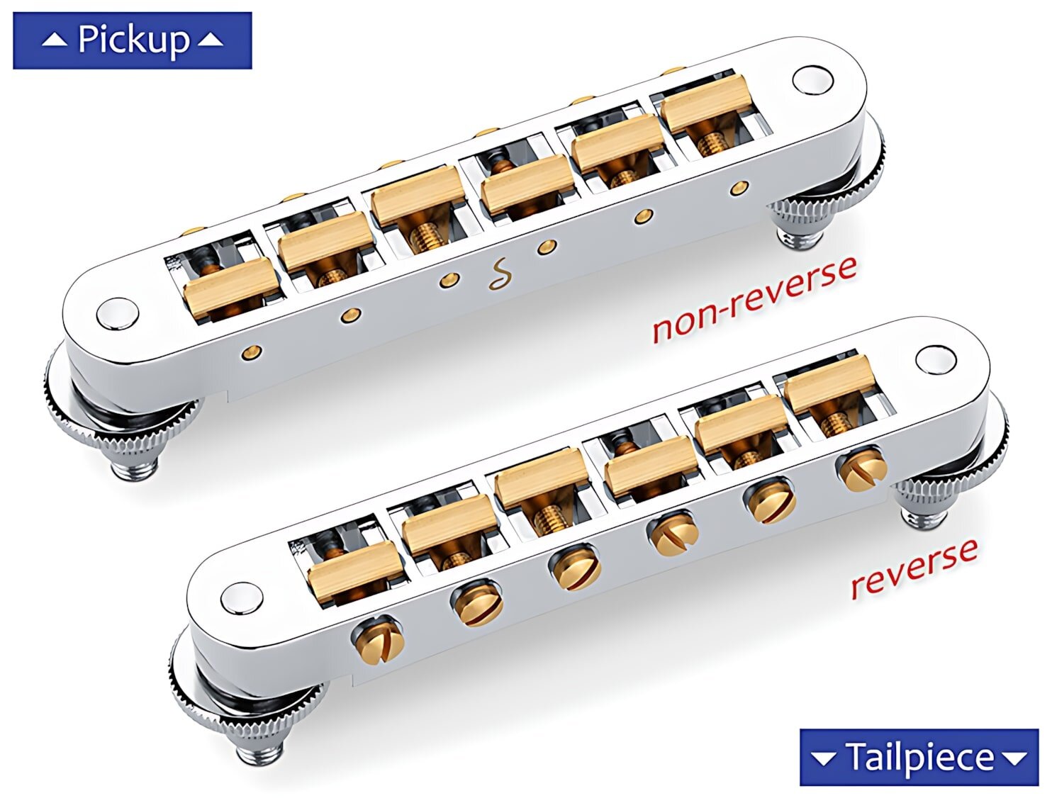 Бридж Tune-O-Matic Schaller 12090200.13 (45061) GTM CH, хром