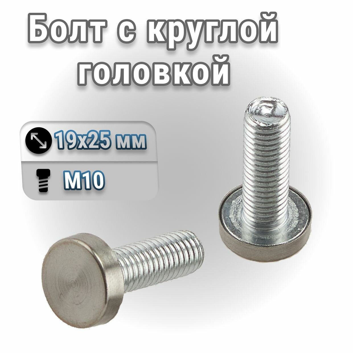 Болт 19х25 мм, М10