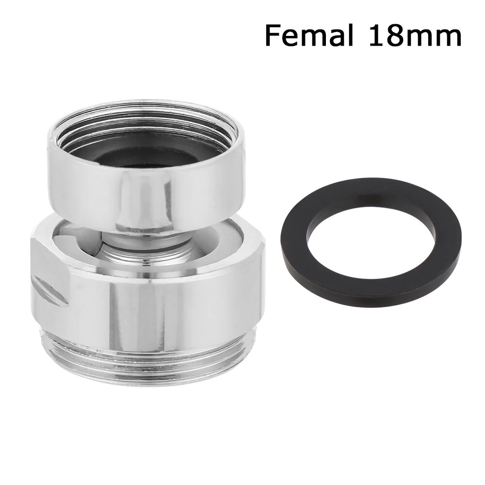 Регулируемый латунный аэратор для смесителя 360 градусов Femal 18mm