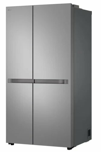 Холодильник LG GC-B257KMHW, Side by Side, серебристый, No Frost