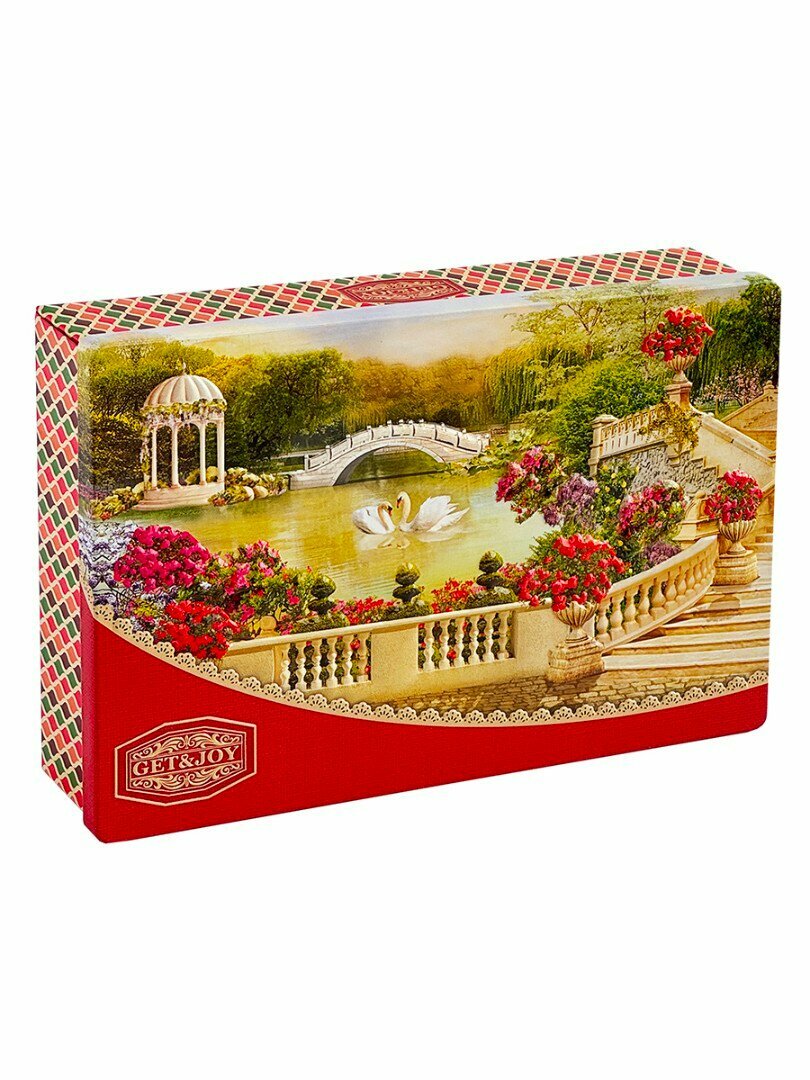 Чай GET&JOY "Лебеди на пруду", черный, крупнолистовой, 50гр, Шри-Ланка.