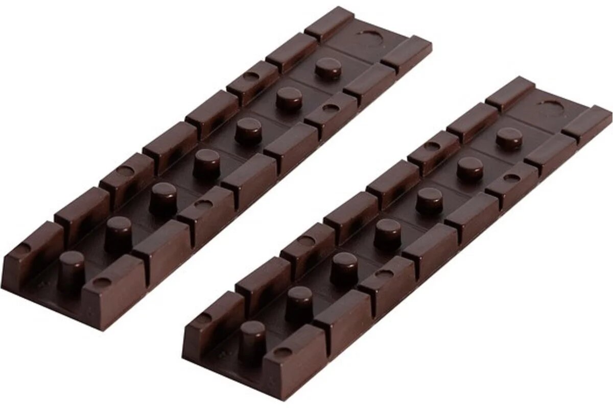 Левша У8-9929 клин с отломом для выравнивания мебели, комплект 2 шт, точная фиксация