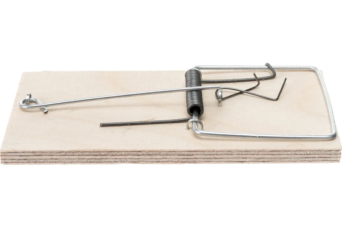 Рыжий кот 092111 Средний капкан для грызунов - надёжный и прост в использовании