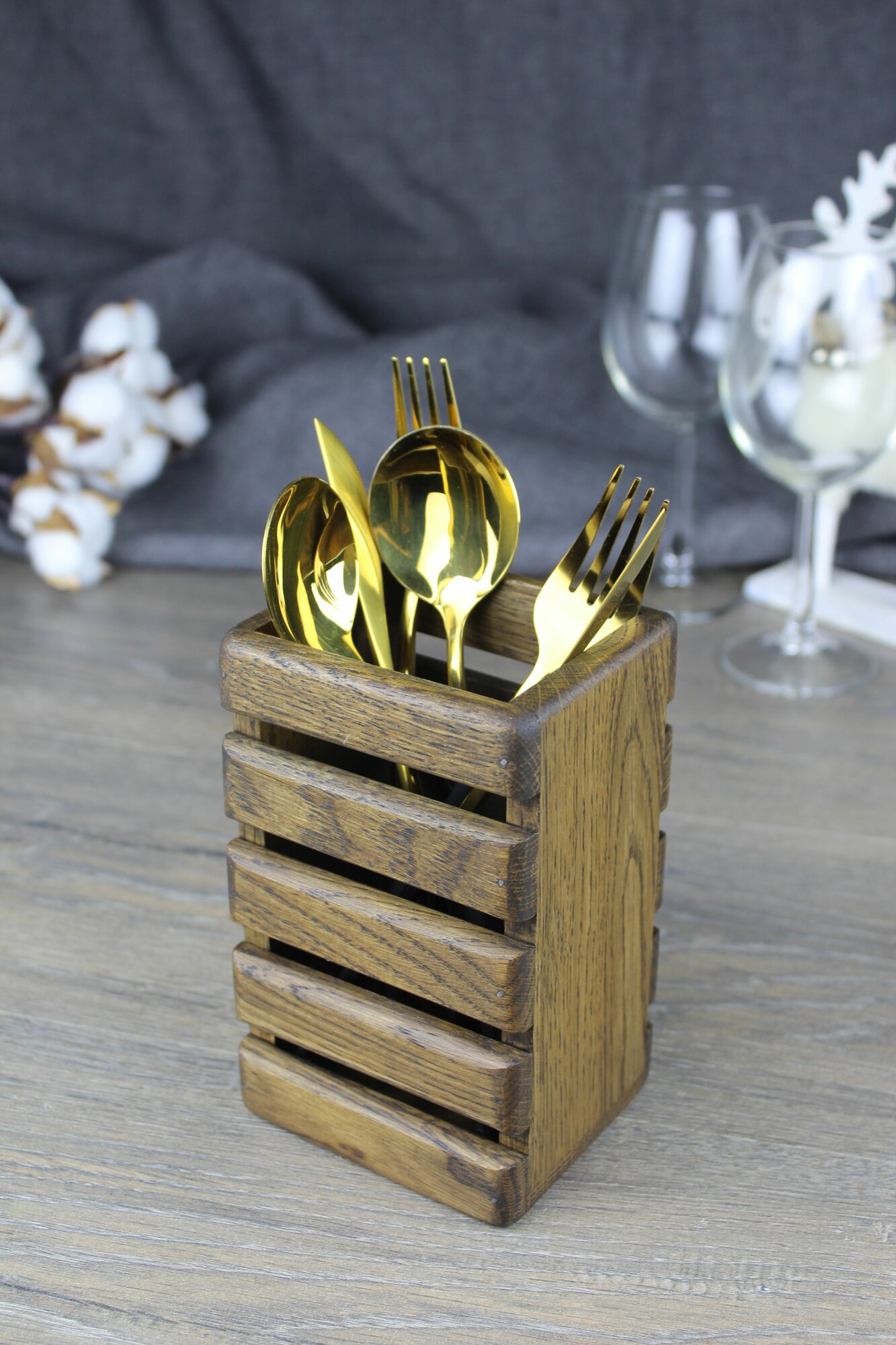 Стаканчик рейки черный