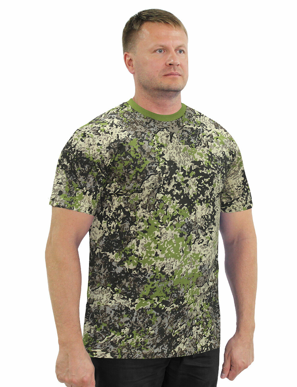 Футболка камуфляжная охотник рыболов