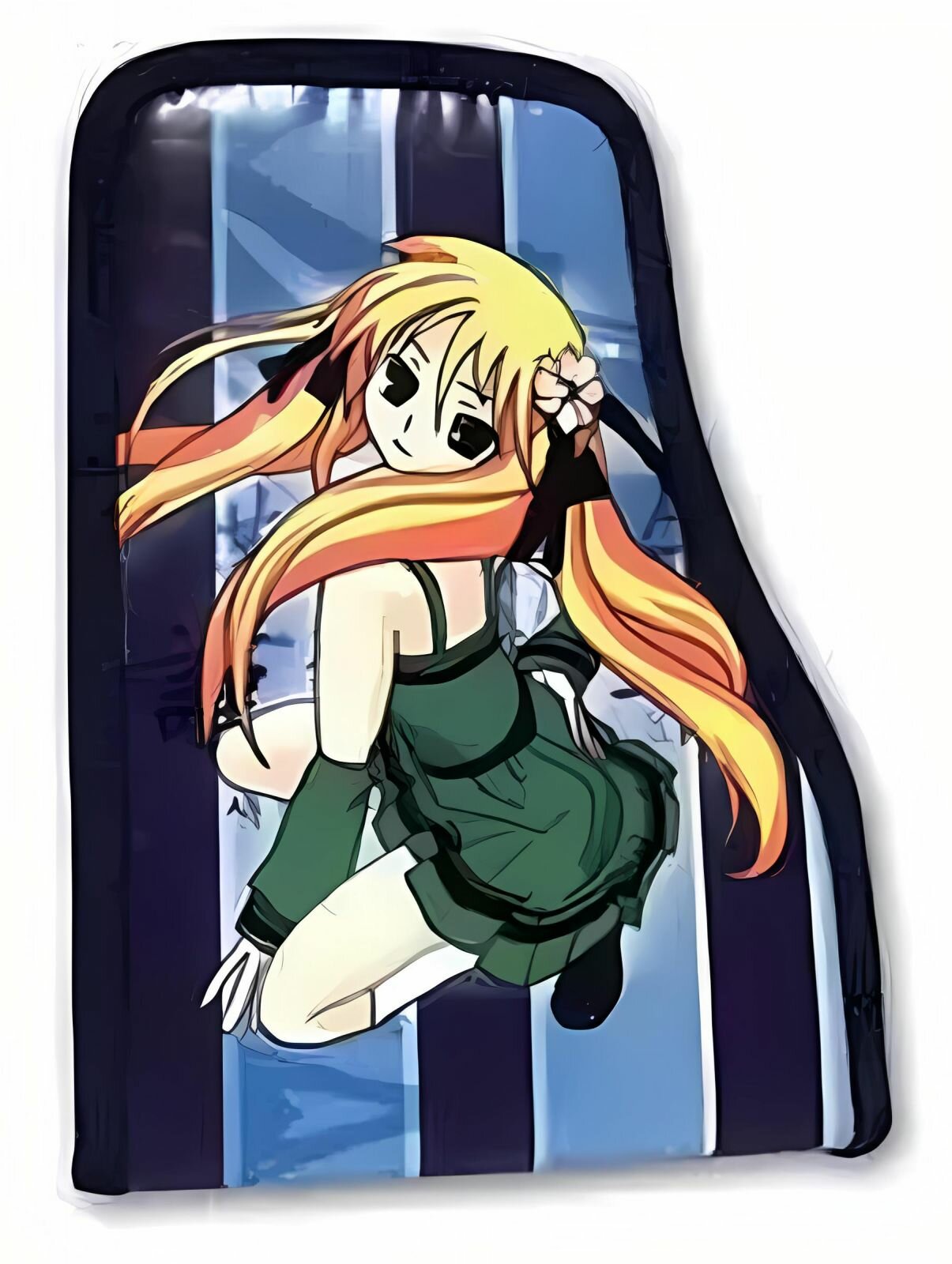 Пенал школьный Феникс Плюс с наполнением: 1 графитовый карандаш, 2 линейки, 1 ластик, 1 точилка, (18521)