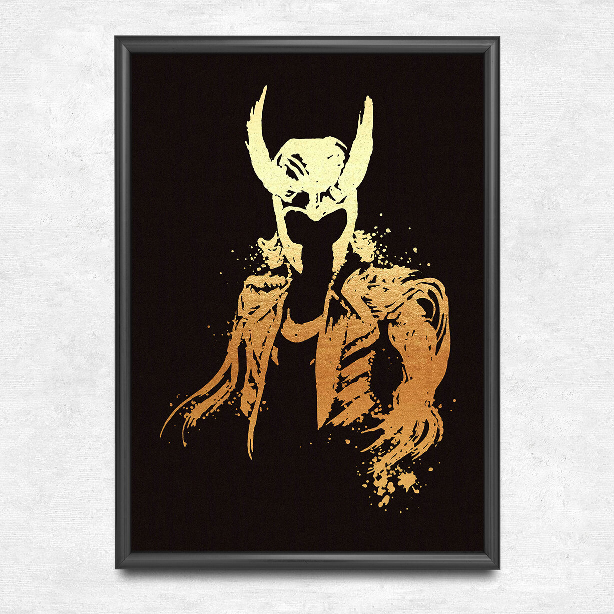 Постер Локи / плакат для интерьера Loki. Марвел, Marvel, комиксы, фильмы, игры