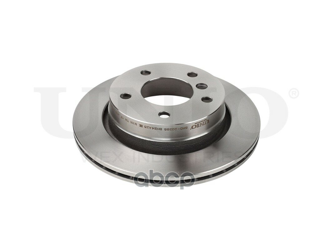 Диск тормозной задний BMW 3 (E36, E46) 95- UNIO арт. BRD-20395