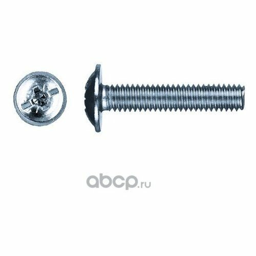 Винт М6х25 мм для мебельной фурнитуры, цинк DIN 967 (10 шт в зип-локе) STARFIX STARFIX SMZ16888610