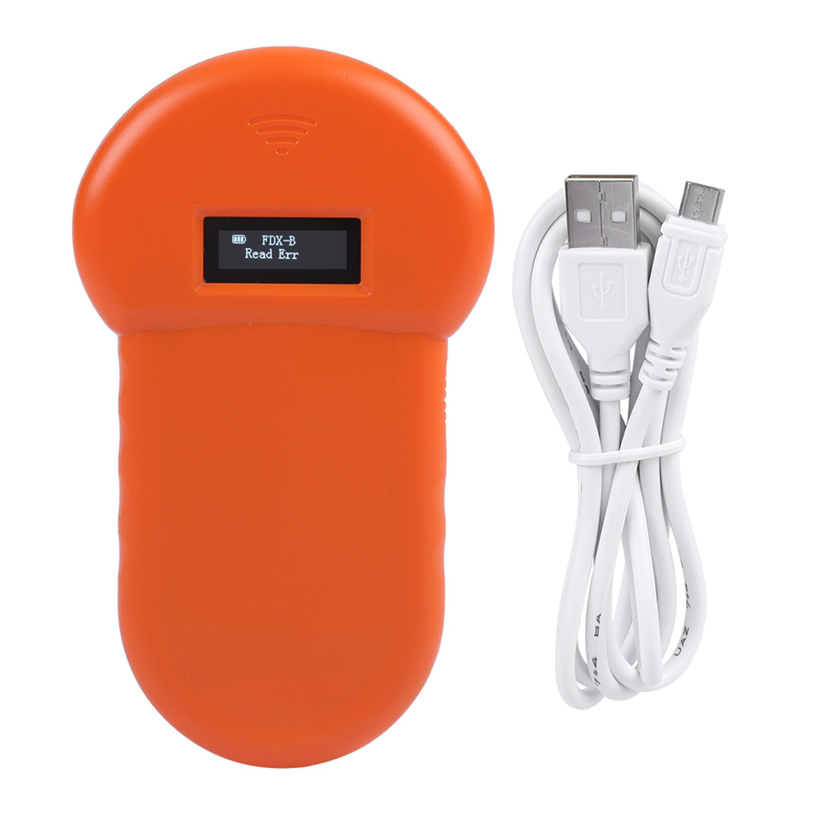 Ручной RFID-сканер микрочипов для собак 134,2 кГц с ЖК-дисплеем и ISO-считывателем идентификационных чипов для животных. Сканер микрочипов для домашних животных для легкой идентификации.