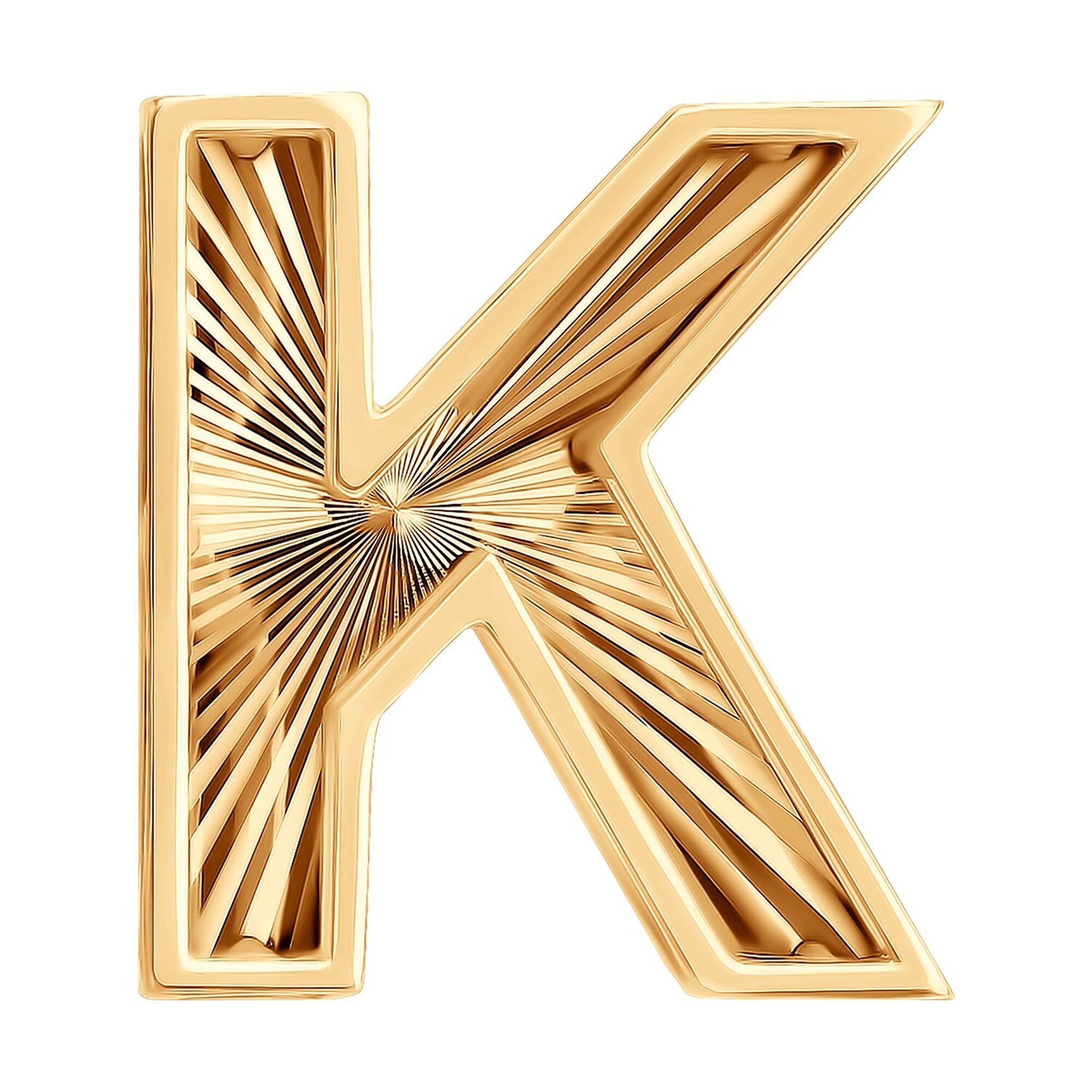 Подвеска, красное золото, 585 проба