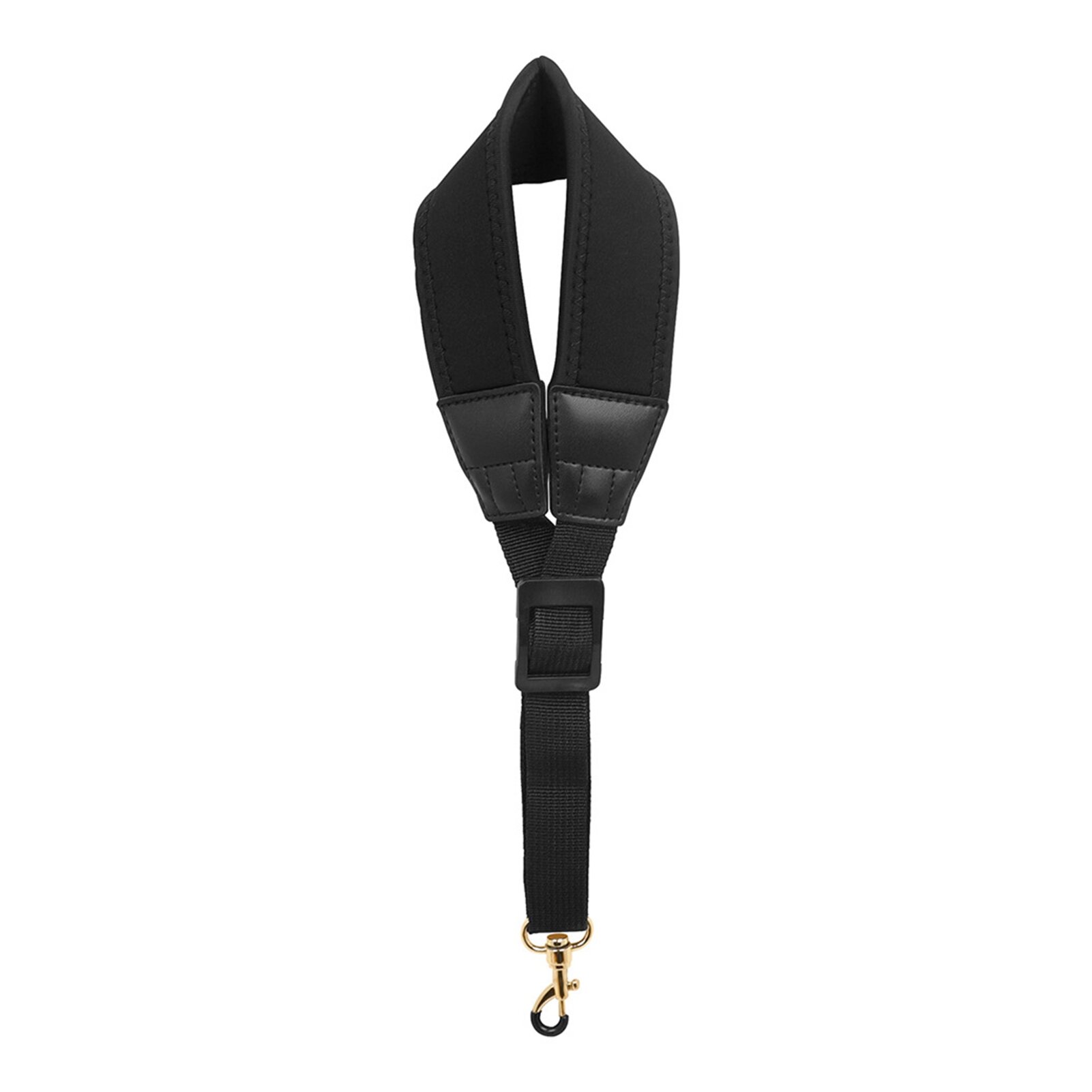 Adjustable Saxophone Neck Strap Nylon Sax Metal Hook for Tenor/ Soprano/ Alto Saxophones Clarinet