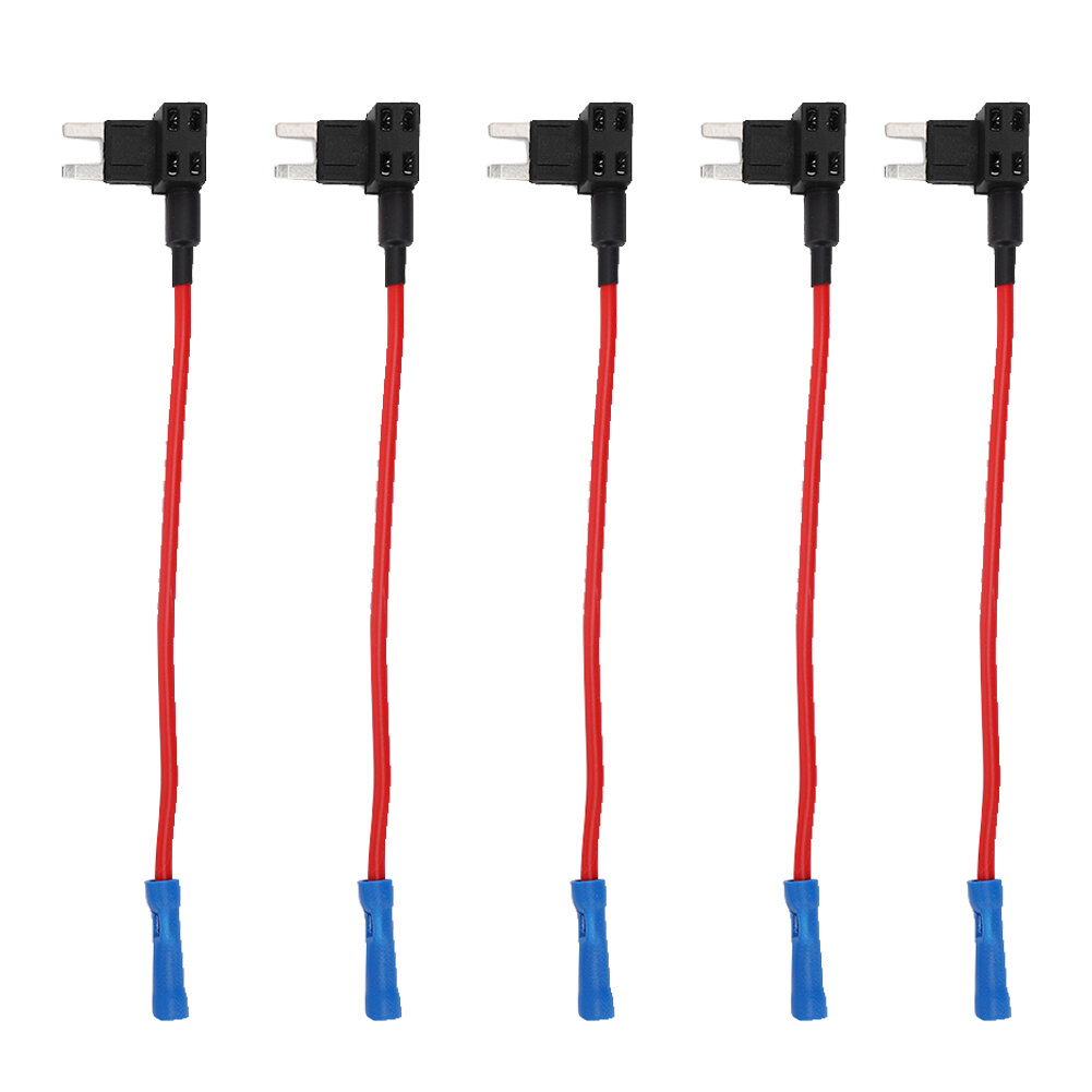 5pcs автомобиль Дополнительная цепь мини -стандартная стандартная блок Блок Блок Блок Блок синяя головка