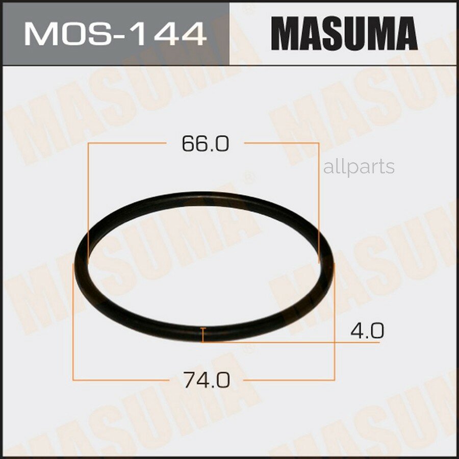 MASUMA MOS144 кольцо уплотнительное глушителя металлическое