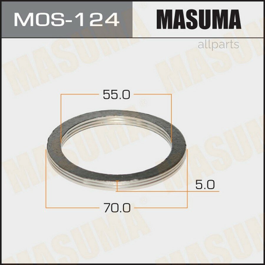 MASUMA MOS-124 Кольцо глушителя 55x70 MASUMA MOS-124