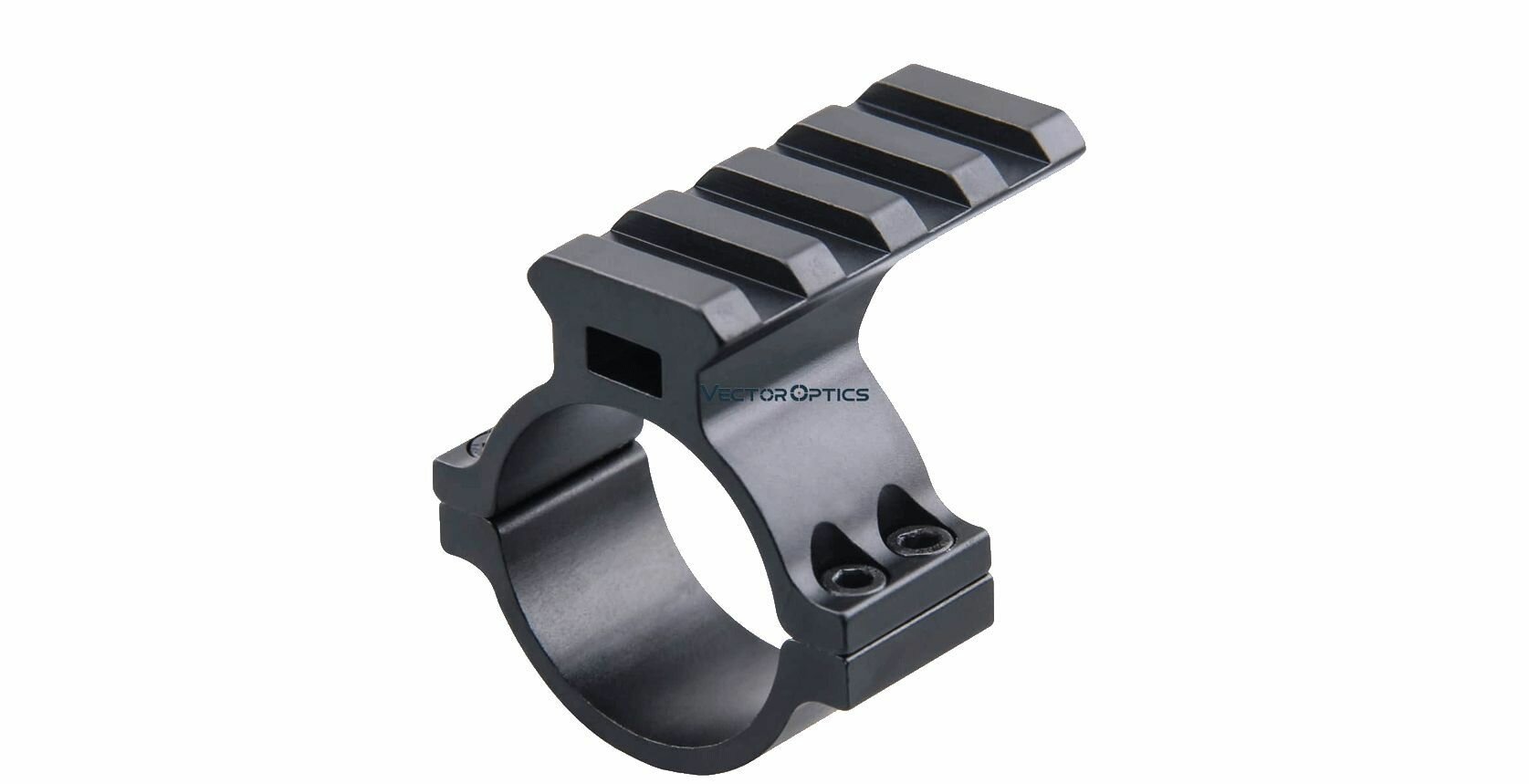 Кольцо VECTOR Optics с базой Picatinny для установки на корпус прицела диаметром 30 или 25,4 мм
