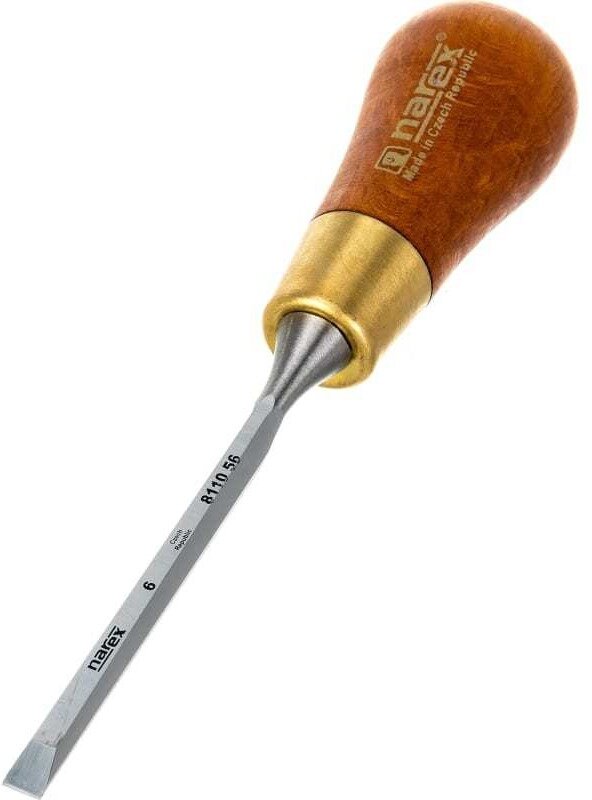 Зачистная стамеска с ручкой Narex WOOD LINE PLUS 6 мм 811056
