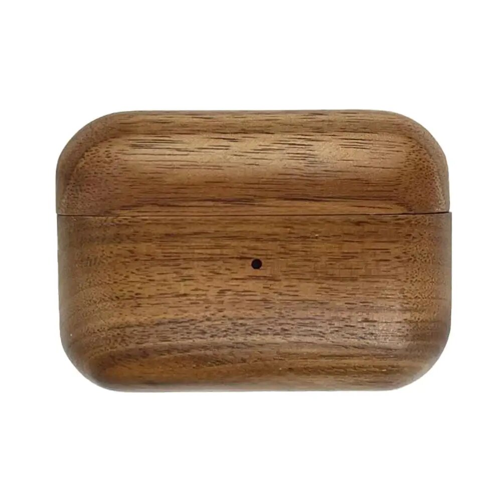 Чехол из дерева для AirPods Pro 3 Walnut Round