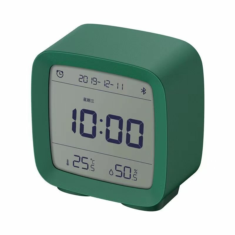 Будильник ClearGrass Bluetooth Thermometer Alarm Clock CGD1, зелёный