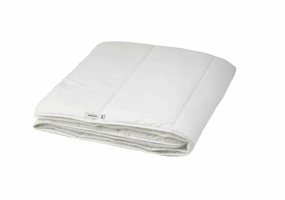 IKEA Одеяло Двуспальный 240x220 см, Зимнее, с наполнителем Хлопок, Полиэстер, комплект из 1 шт