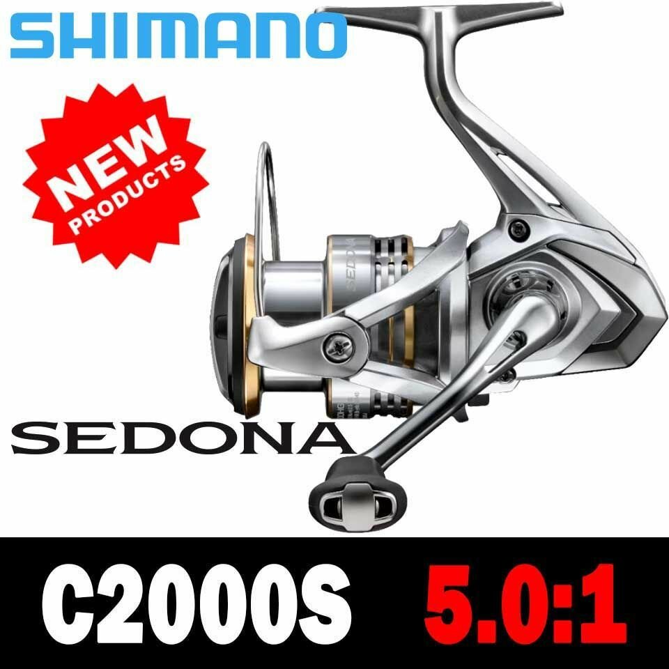 2023 SHIMANO Катушка рыболовная SEDONA 500/1000/2500/3000/4000/C5000XG