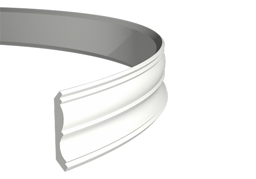 Карниз Гибкий Европласт Лепнина 1.50.161 Д2000хШ91хВ82 мм.