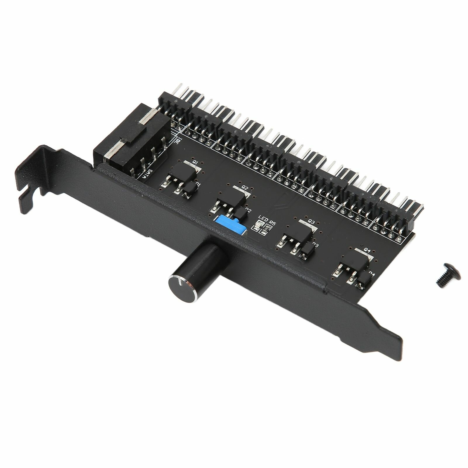 Концентратор вентилятора 12В 3/4-pin 8-канал, регулятор скорости, IDE