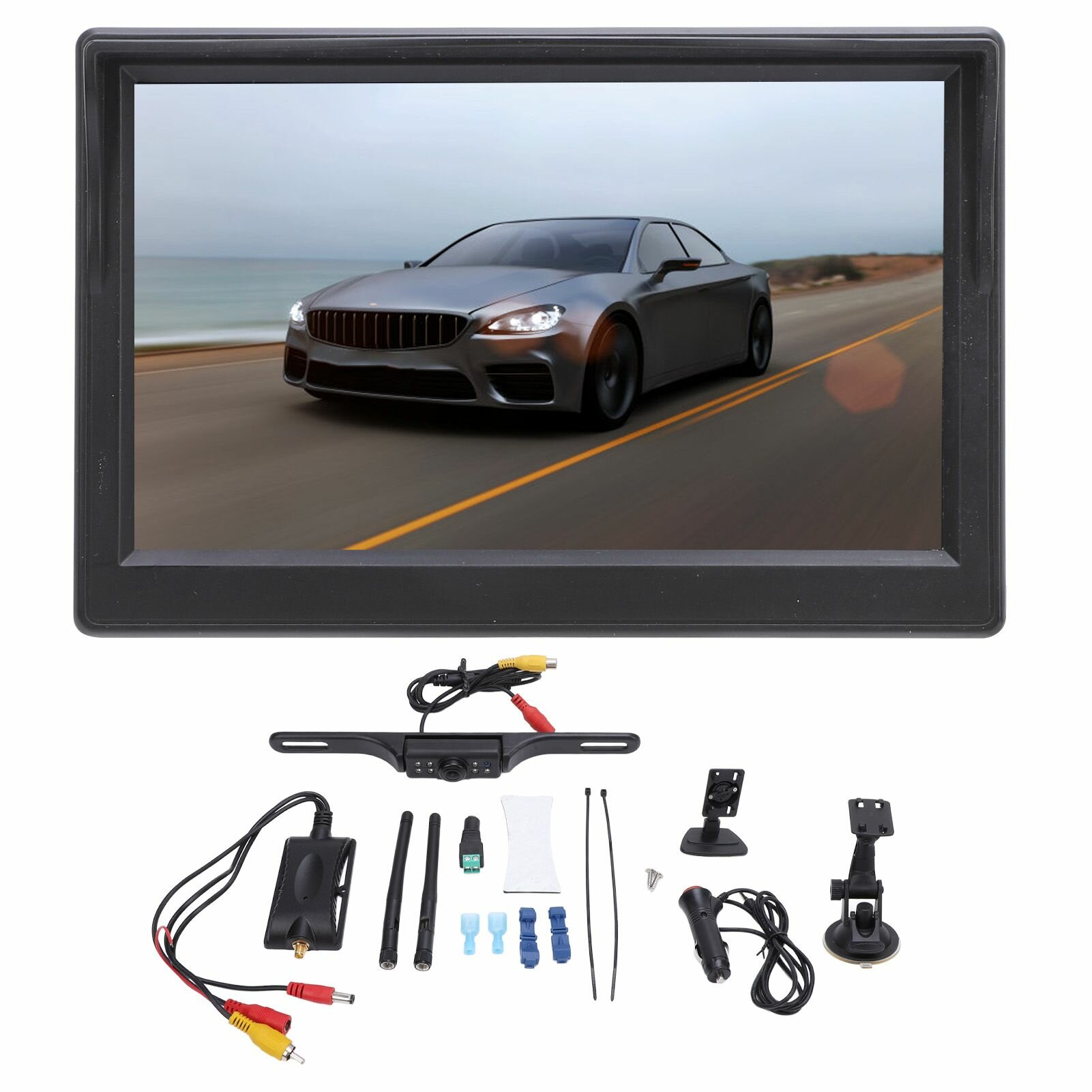 Беспроводная камера заднего вида 5" 1080P, ночное видение, 140