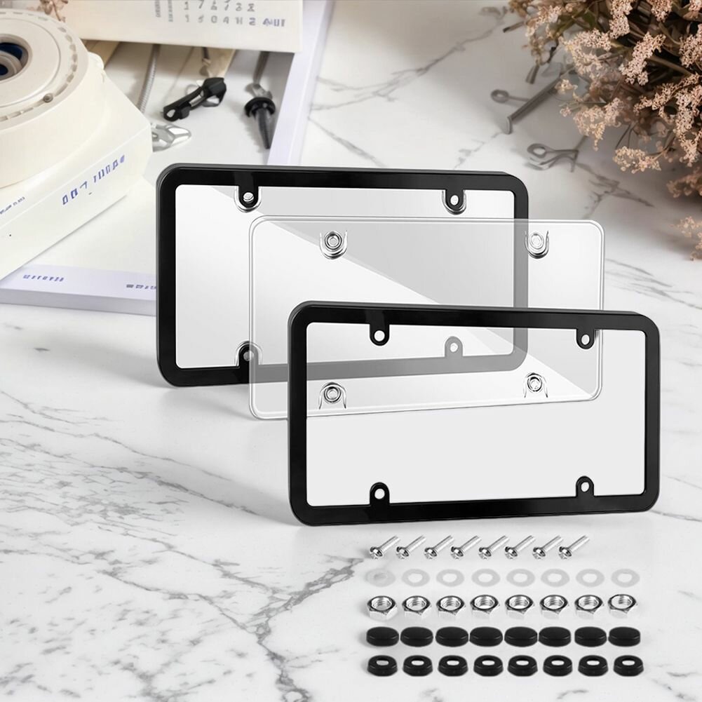 Чехлы на номерные знаки, защита номерного знака, автомобильный аксессуар