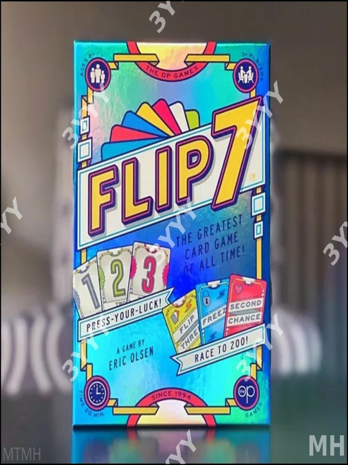 Эксклюзивная настольная игра Flip 7 с элементами стратегии и везения для семейного досуга