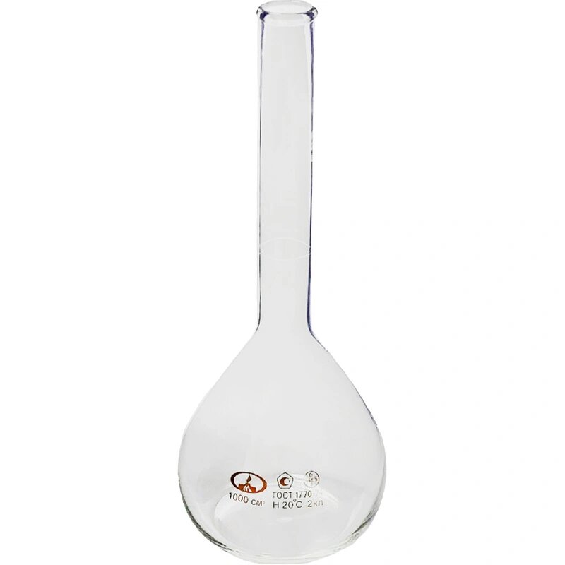 Колба 1-1000-2 (мерная), 2 шт/уп, 10001123