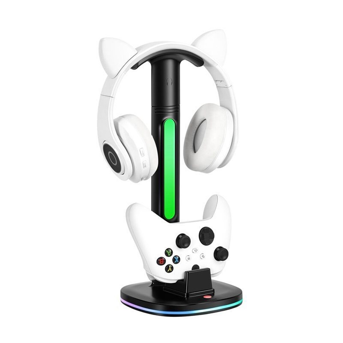 Подставка для зарядки игрового контроллера XBOX, место для хранения наушников, украшение рабочего стола