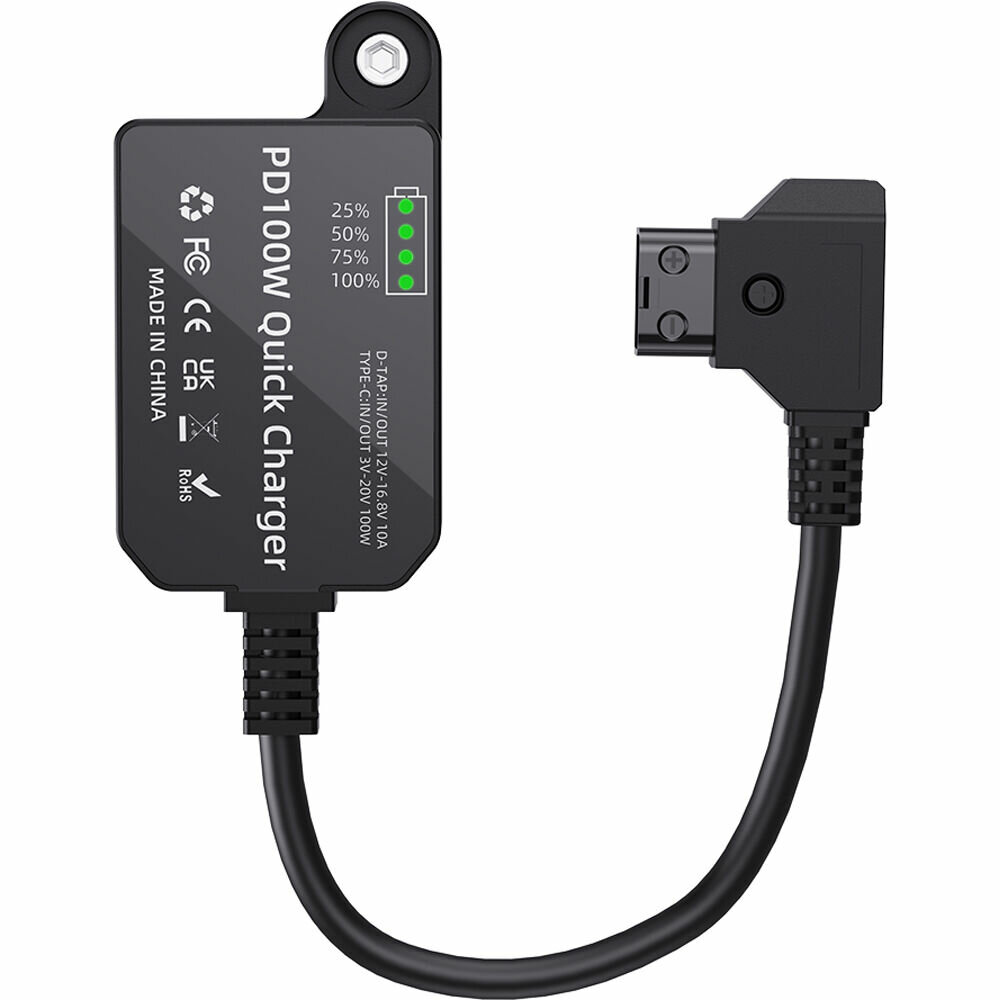 Кабель питания DigitalFoto PD100 Solution Limited V-Mount Battery Port to USB-C Adapter