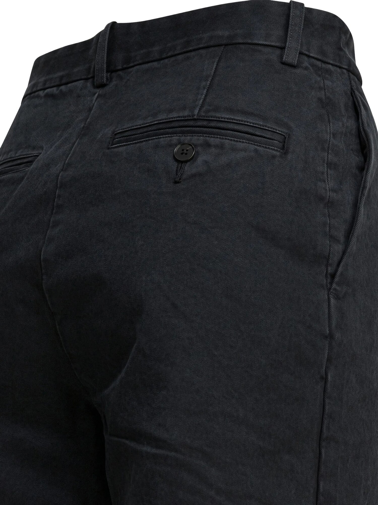 Брюки AURALEE Button pocket trousers, размер 42, черный — фото 1