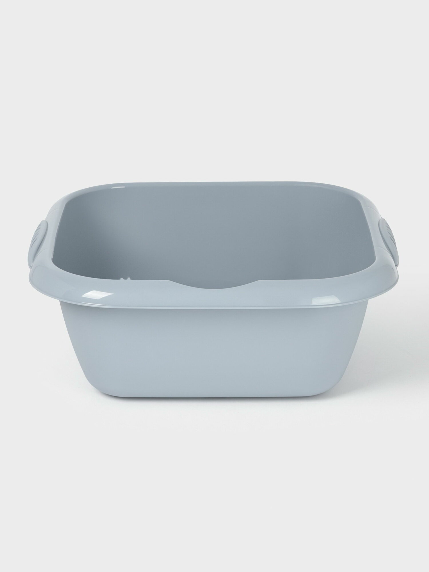 Таз хозяйственный квадратный Etna, 12 л, 40x38x15 см, пластик, серый