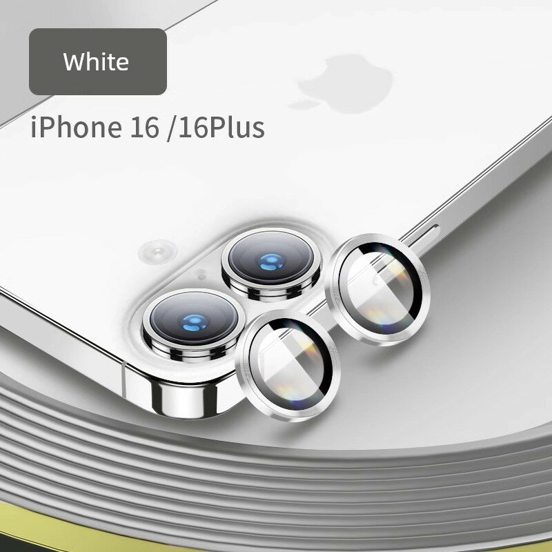 2-шт. серебристо-белая стеклянная пленка для iPhone 12 Mini