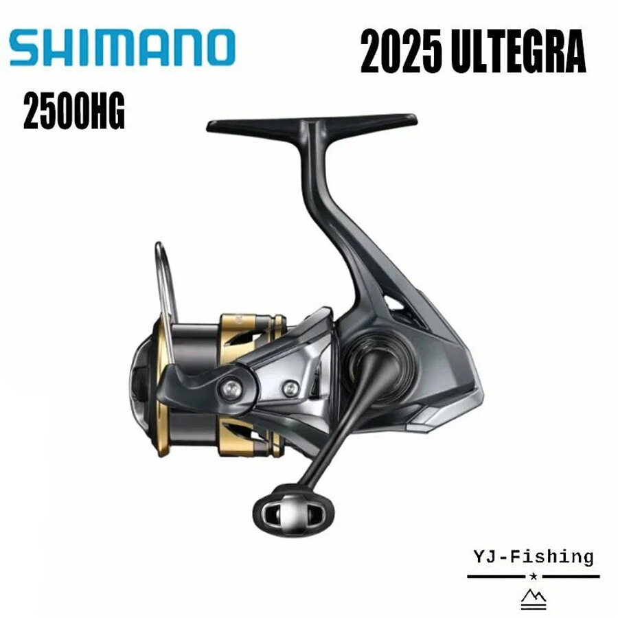 SHIMANO 2025 ULTEGRA 2500HG Спиннинговое катушка Подходит для Морская и пресной, Малайзия