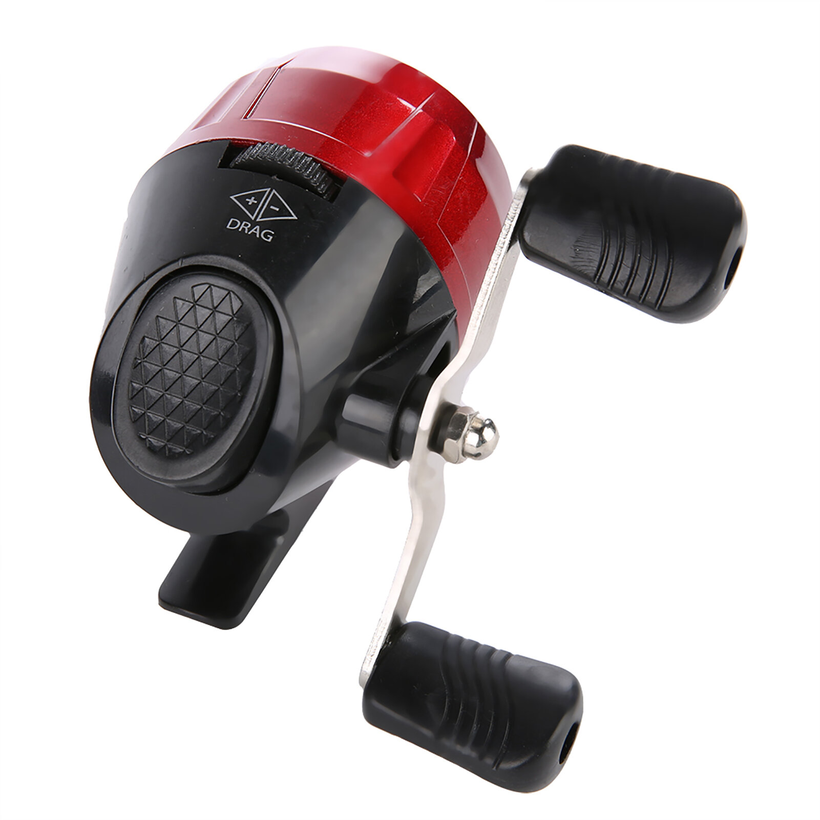Портативная спиннинговая рыболовная катушка, рогатка, катушка для стрельбы на открытом воздухе, гарпунная катушка для дротиков (красная)