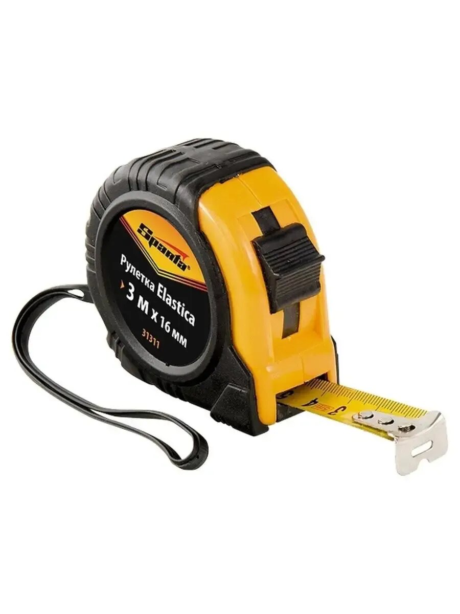 Рулетка строительная измерительная 3 м х 16 мм