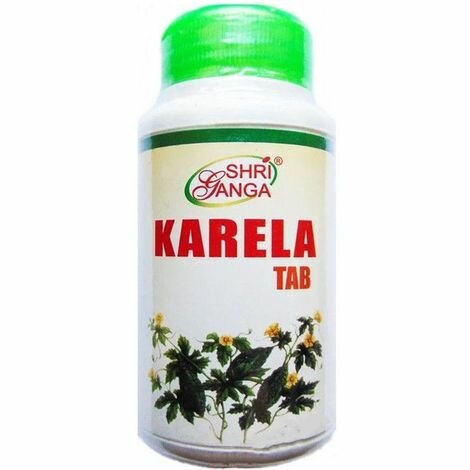 Карела Шри Ганга при сахарном диабете Karela Shri Ganga 120 таб