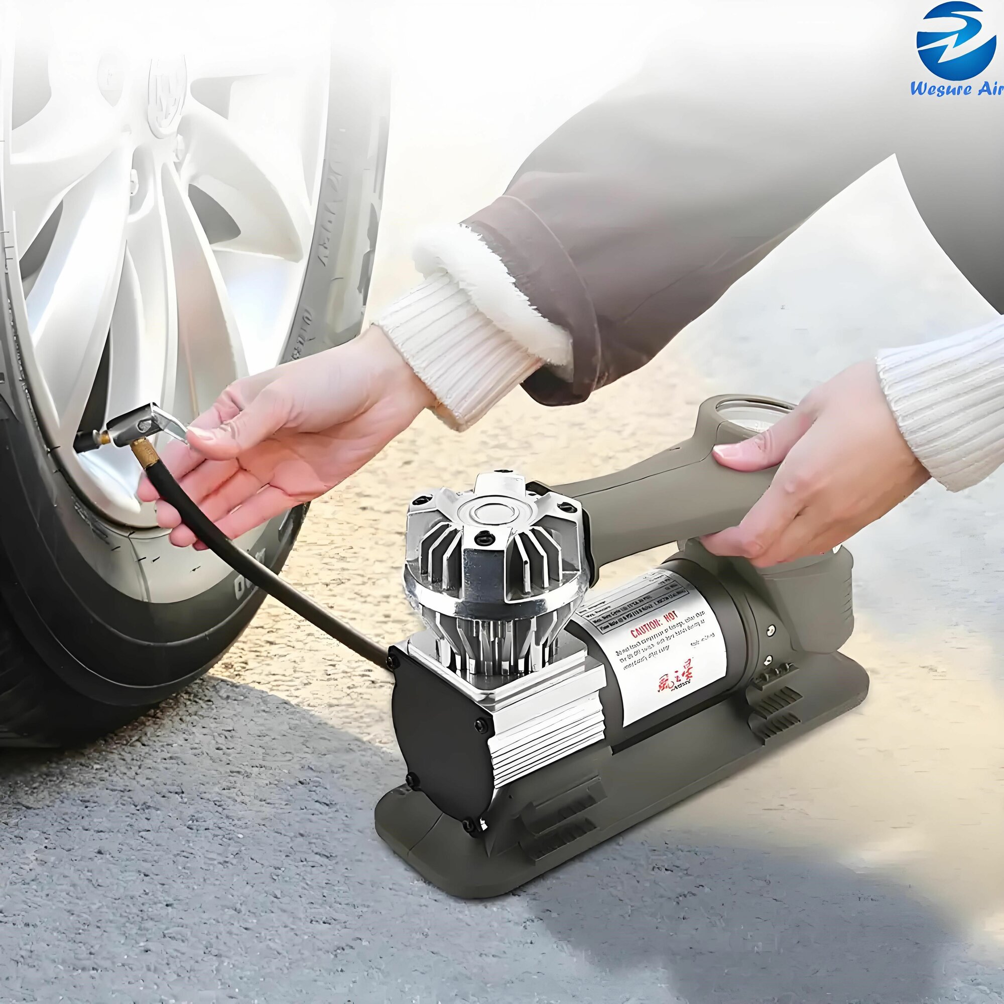 Автомобильный воздушный насос Wesure Air X3B