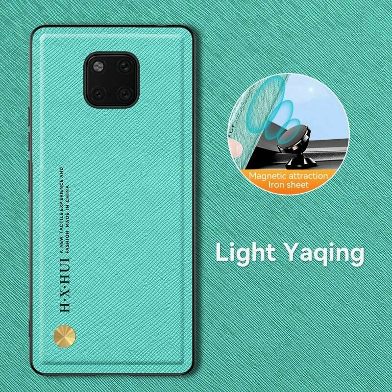 Кожаный чехол MyPads для Huawei Mate 20 Pro (Хуавей Мате 20 Про), классический деловой, для мужчин и женщин