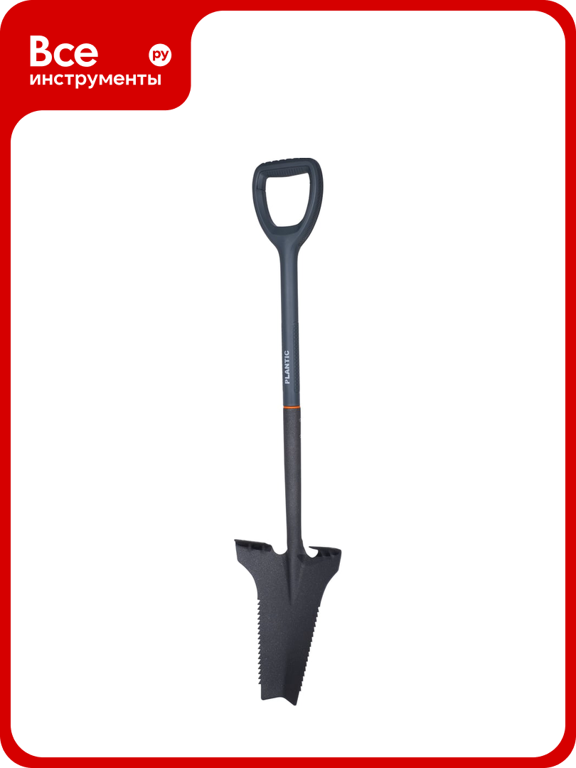 Лопата для корчевания Plantic PRO 21281-01, металл, для корчевания Plantic PRO предназначена