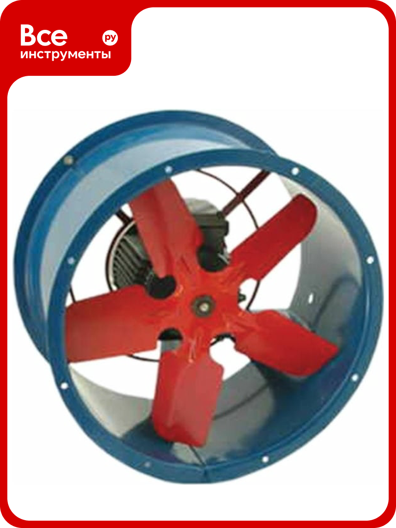 Вентилятор Элком во 06-300 № 4 с двигателем 0.75/3000 03.01.001659, из углеродистой, 380 В