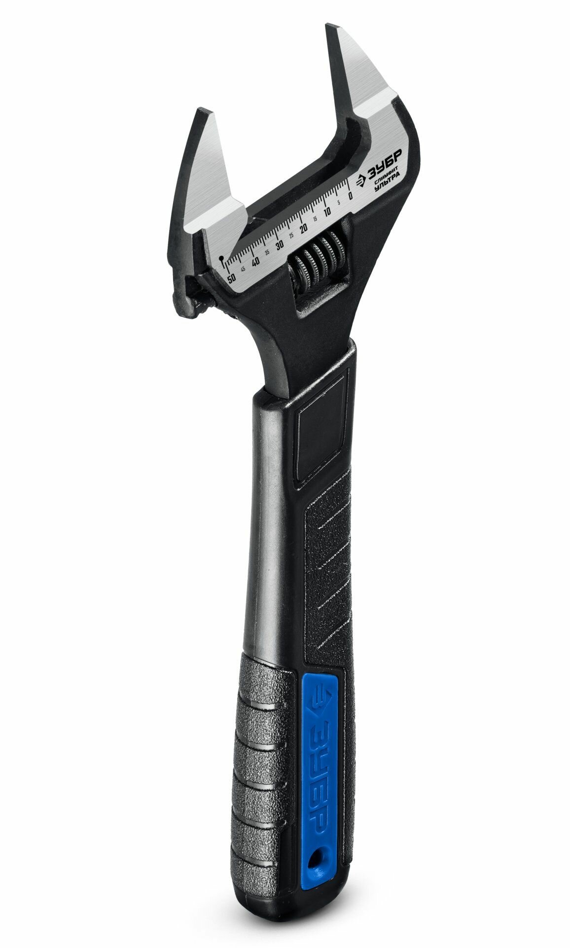 Разводной ключ ЗУБР СлимФит Ультра, 250/50 мм, профессиональный 27246-25