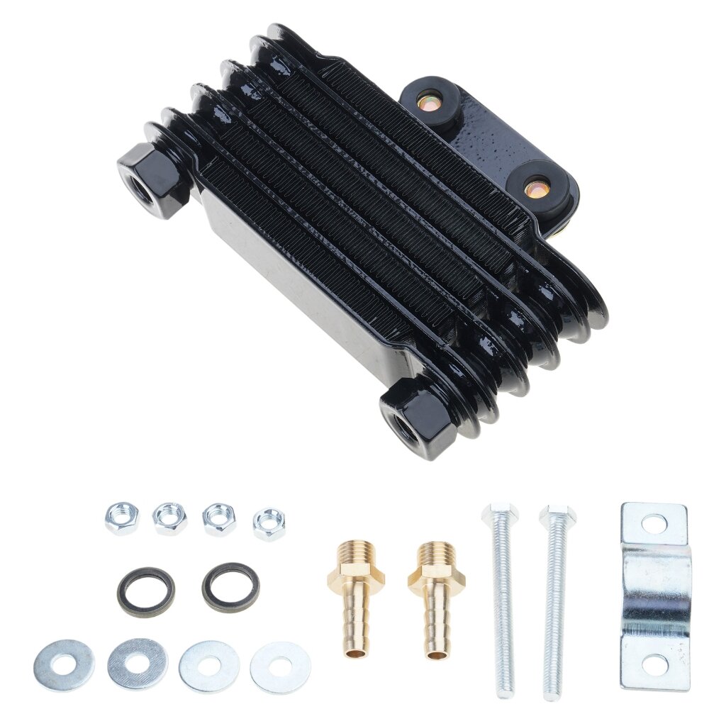 Высокоэффективные металлические маслоохладители для охлаждения мотоциклов объемом от 125 до 250 куб. см