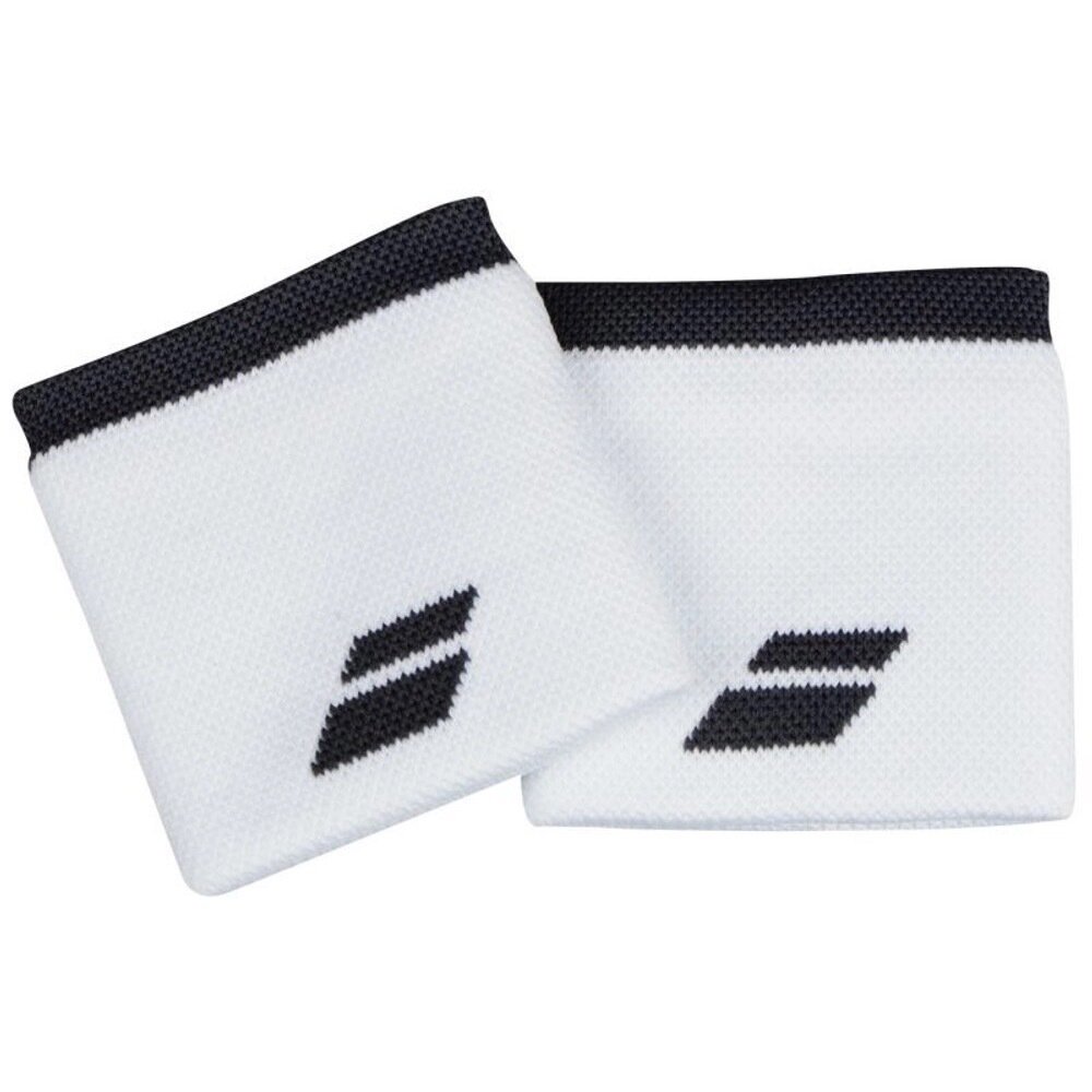 Набор напульсников Babolat LOGO JUMBO WRISTBAND (8x7,5см) White/Rabbit